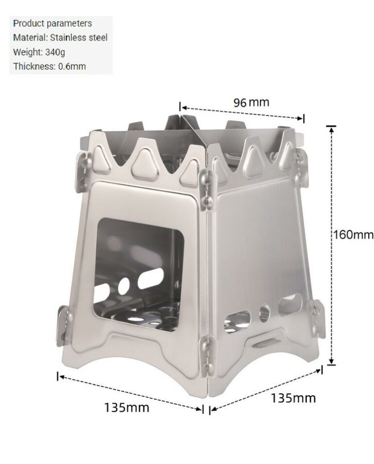Valor Stainless Steel Folding Stove